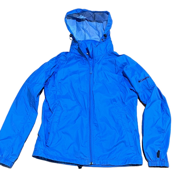Columbia | Tops | Columbia Vibrant Blue Outdoor Jacket Box 3 | Poshmark